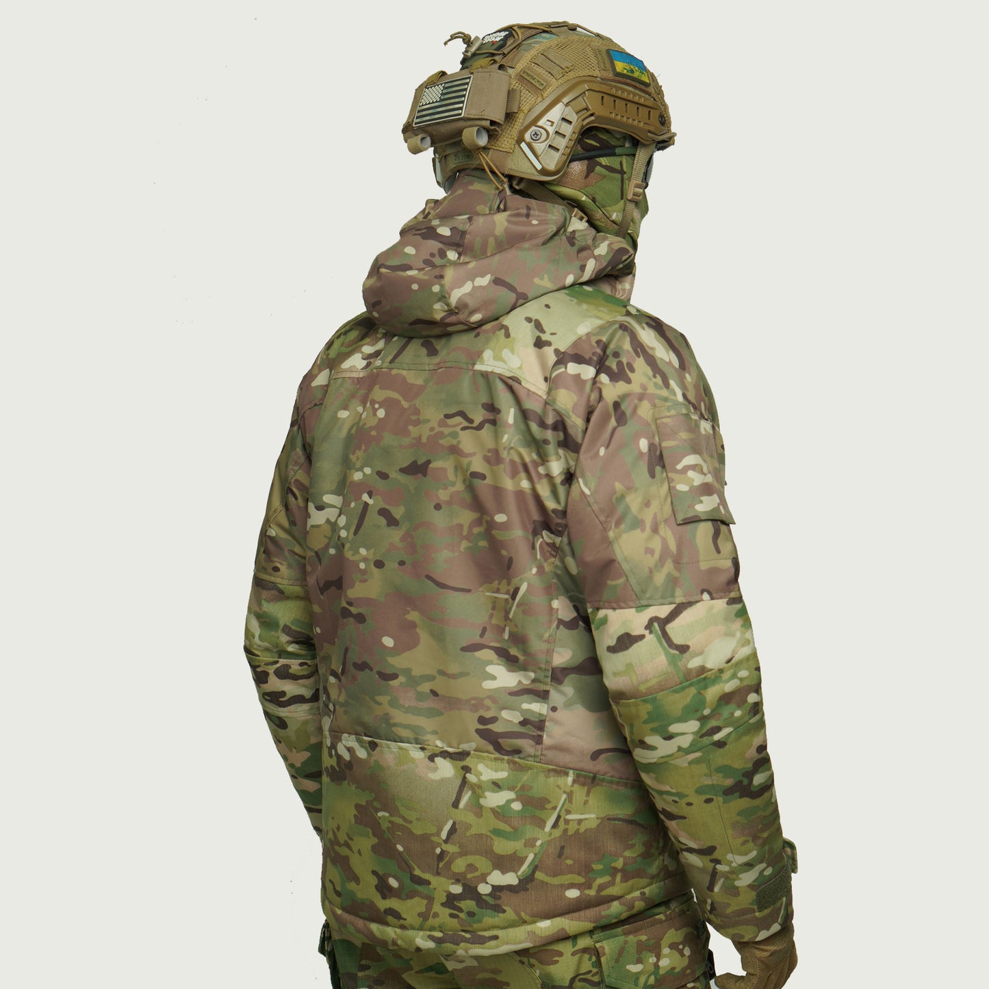 Tactical winter jacket UATAC Multicam Hard Membrane Climashield Apex
